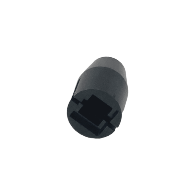 DBX Round Black Pushbutton Switch Cap